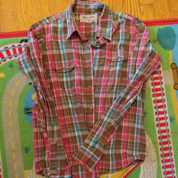 Wrangler | Tops | Wrangler Button Up | Poshmark